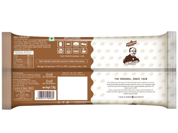 VHP Milk Chocolate 35.6% Cocoa (1 KG) – Puroos