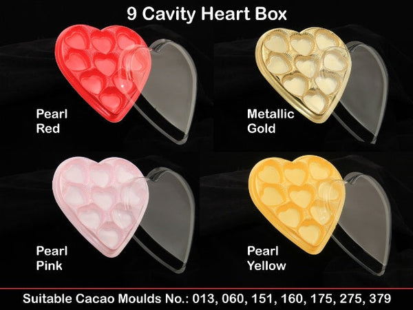 9 Cav. Heart Red Box + Cover (Pack of 10) – Puroos